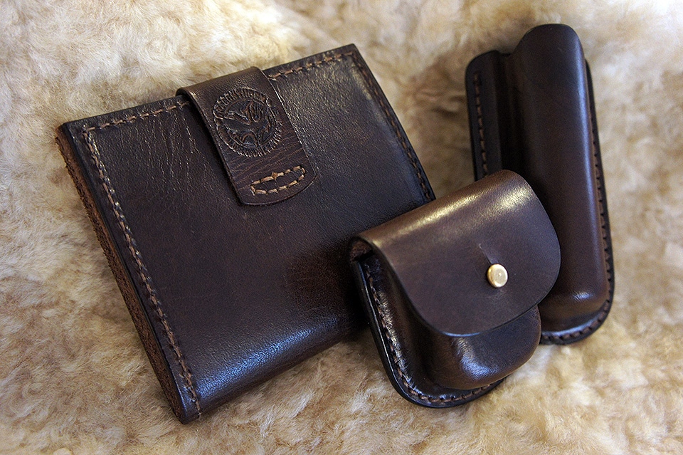 Leather EDC Set